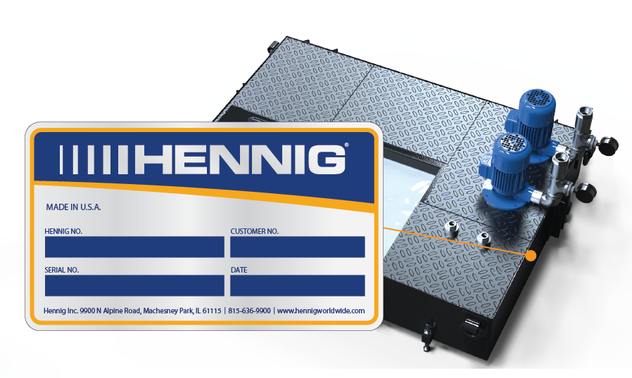 Product Identification Tags | Hennig